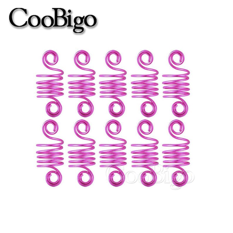 Dreadlock Spiral Hair Clip Spring Cuffs Braids Hair Decoration Dreads ...