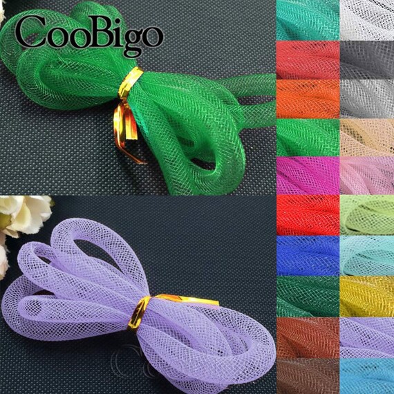 8mm Plastic Tubular Crinoline Stretch Tubing Horsehair Braid | Etsy