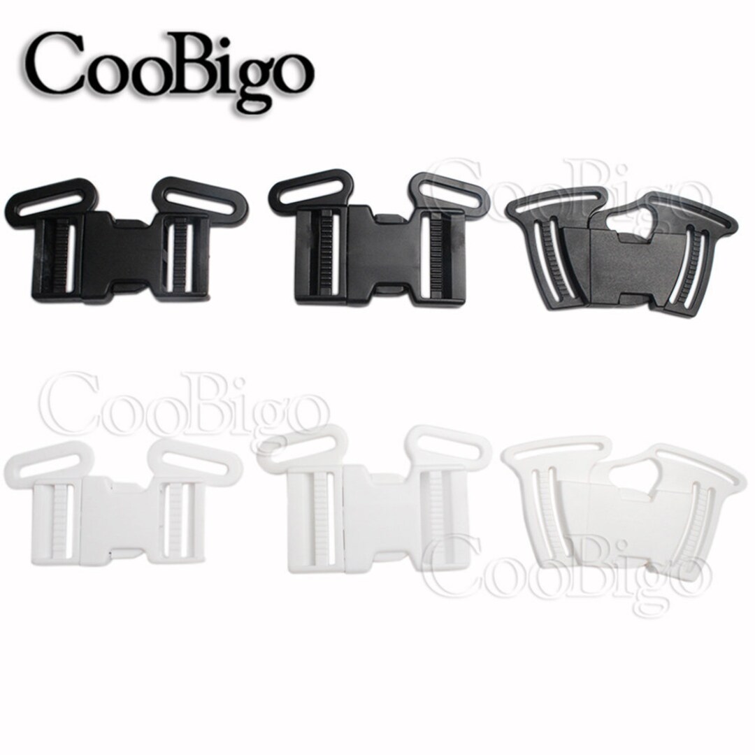1-1/4" 1-1/2" Plastic 4 Way Multi-side Release Buckles Outdoor Camping ...