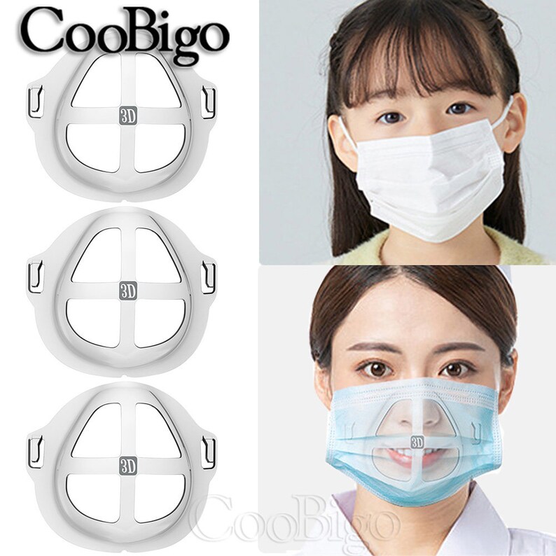 3D Face Mask Inner Support Frame Silicone Mouth Mask Bracket | Etsy