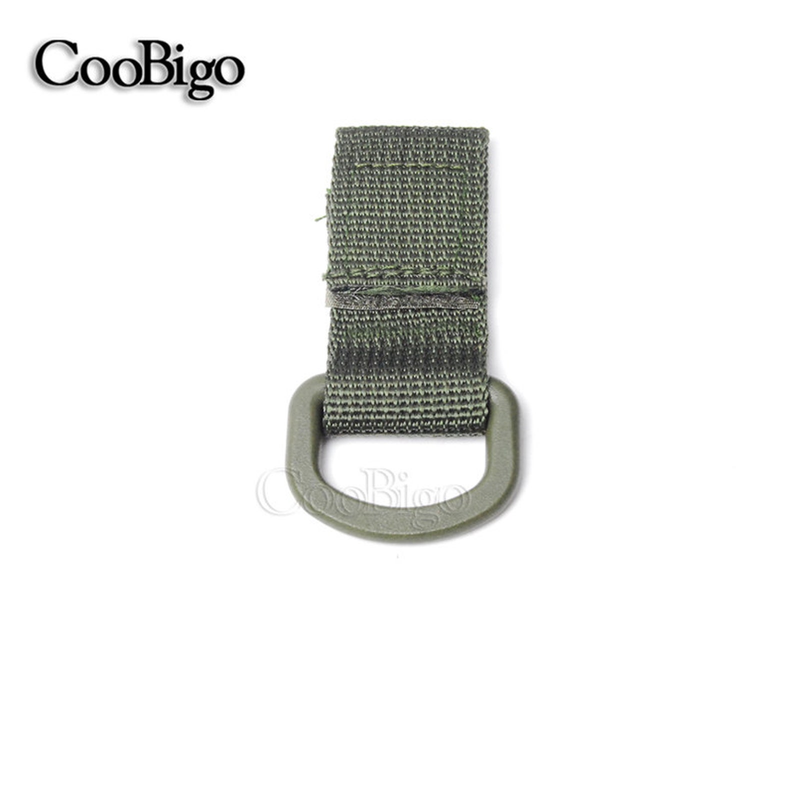 Nylon Webbing Carabiners Olecranon Hook Keychain Clasp Belt D-ring ...