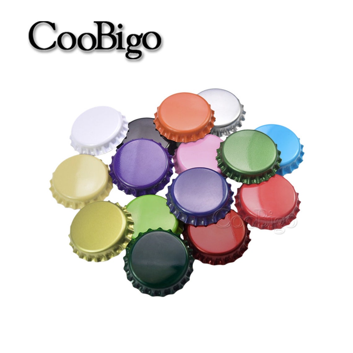 Assorted Colours No Dents Beer Bottle Caps for Beer Drink Champagne ...
