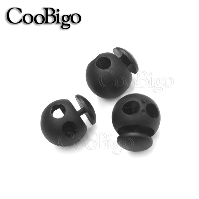 50x Plastic Cord Lock Stopper Cord Ends Toggle Clip Buckle - Etsy