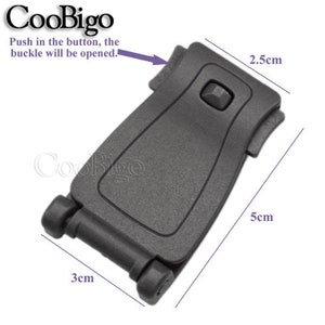 Plastic Molle Strap Buckle Tactical Backpack Bag Webbing Connect ...