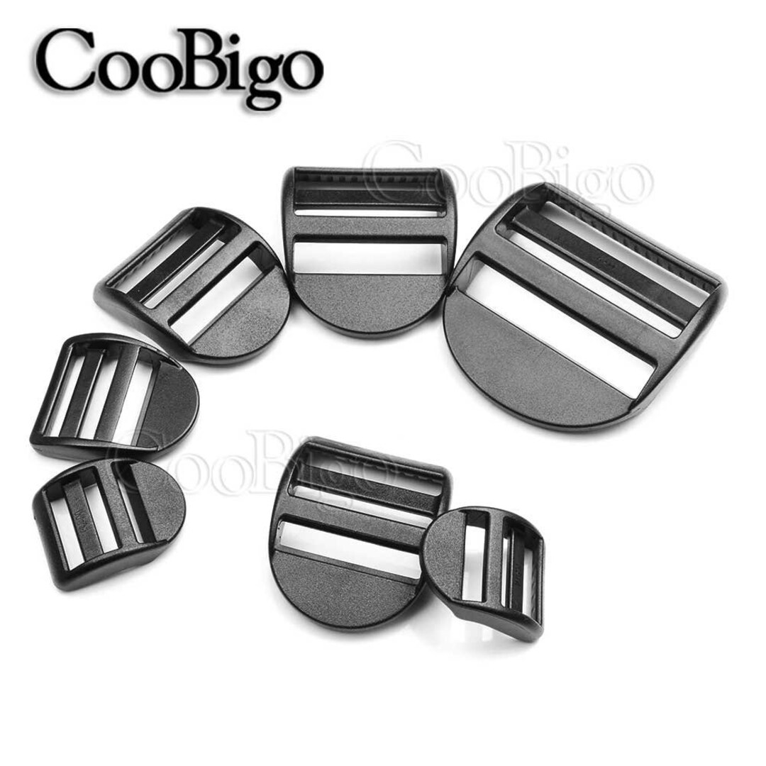 Webbing 20mm 26mm 32mm 38mm 50mm Plastic Ladder Lock Adjustable Slider ...