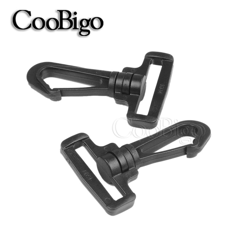 1/2"~2" Webbing Plastic Swivel Snap Hooks Hardware Side Release Buckle ...