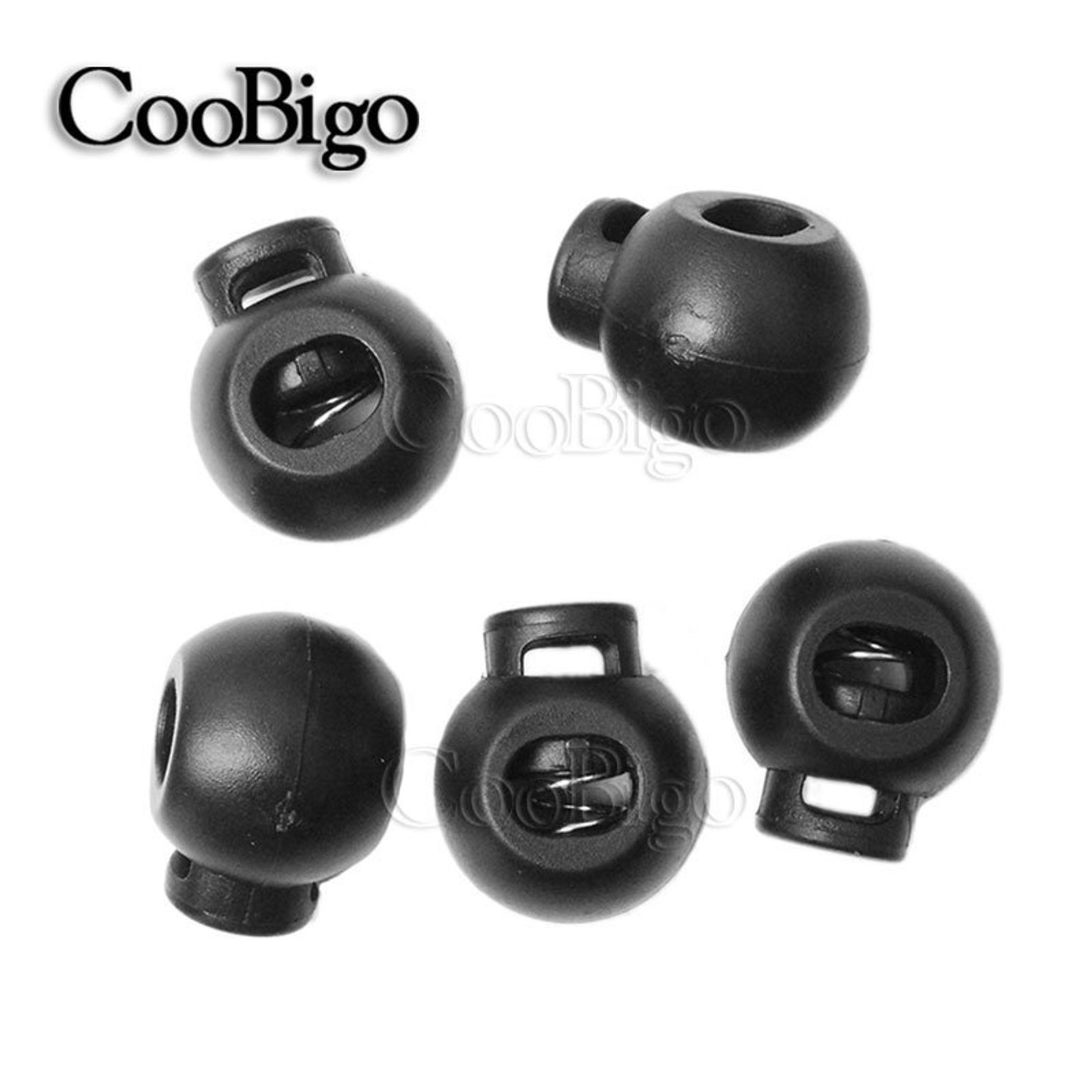 Plastic Ball Round Spring Stop Cord Lock Ends Toggle Stopper - Etsy