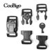 5/8" Plastic Handcuff Key Buckle Side Release Buckle With Key Locking ...