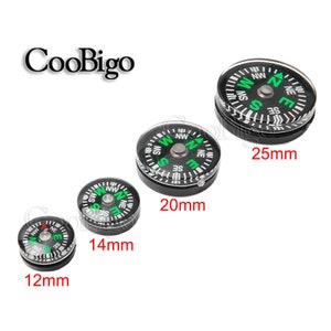 Mini Button Compass Portable Handheld Outdoor Sport Camping Hiking ...