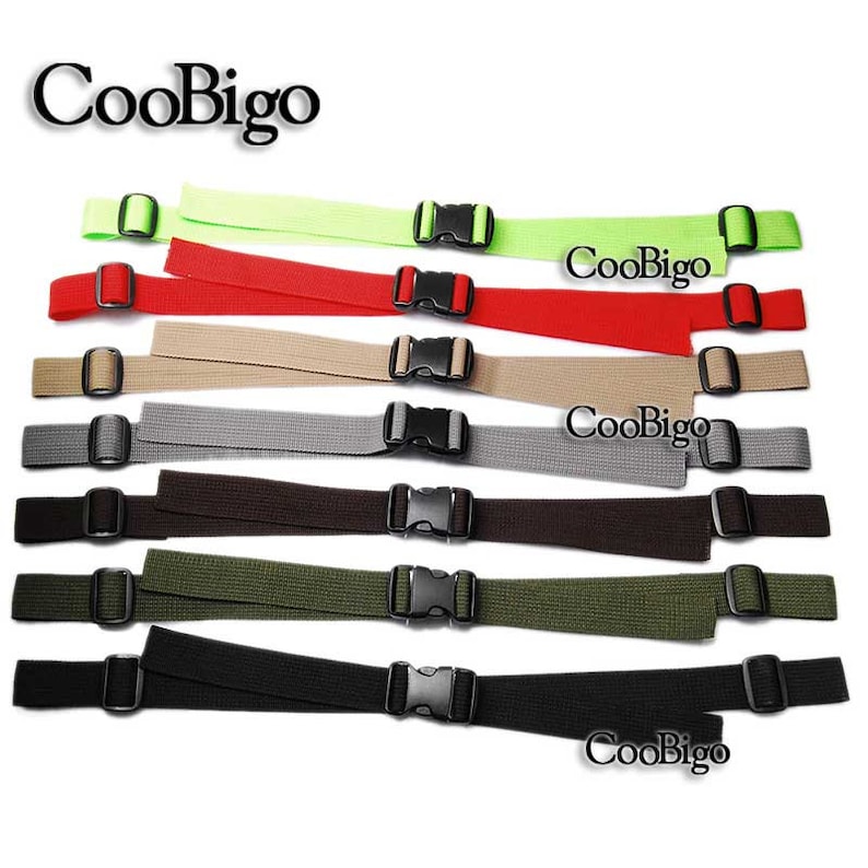 1" Chest Strap Adjustable Sternum Harness Webbing Dual Release Buckles ...