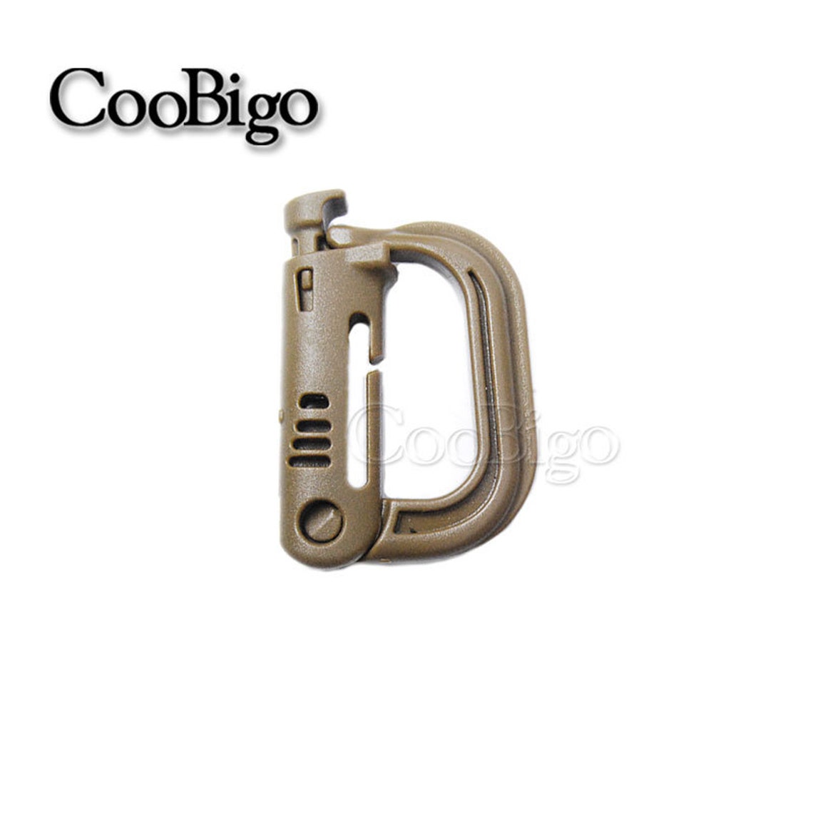 Grimloc Army Locking Carabiner D-ring Snap Shackle Key Ring EDC Molle ...