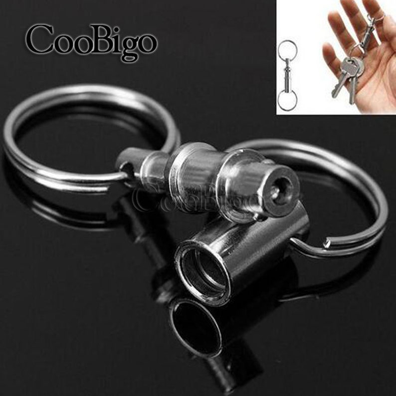 Quick Release Detachable Swivel Keychain Key Ring O Ring - Etsy