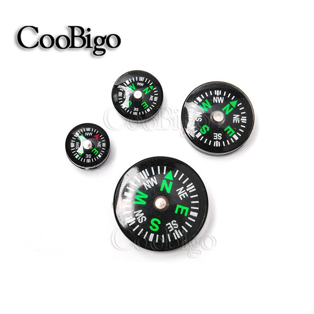 Mini Button Compass Portable Handheld Outdoor Sport Camping Hiking ...