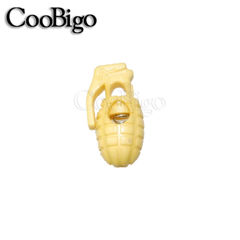 Multi-color Plastic Hand Grenade Cord Lock Spring Rope Stopper - Etsy