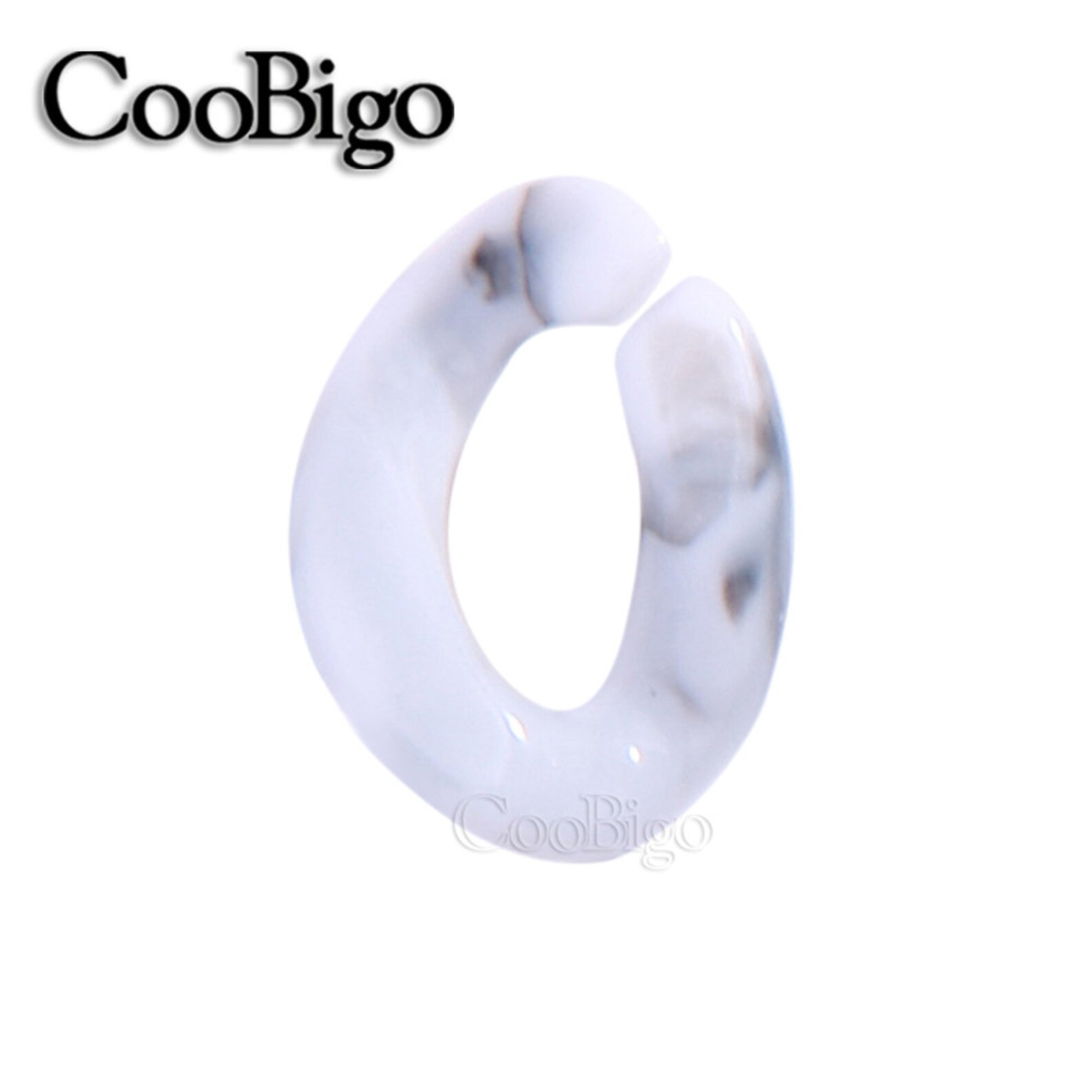 Acrylic Curb Chain Oval Link O Ring DIY Face Mask Lanyard Sunglasses ...