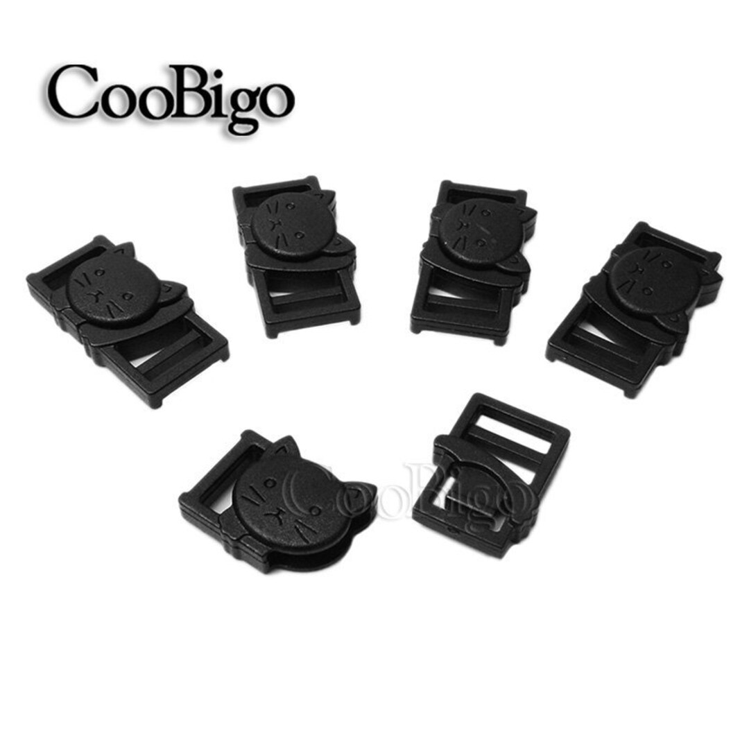 Cat-head 3/8"(11mm) Plastic Safty Breakaway Release Buckle for ...