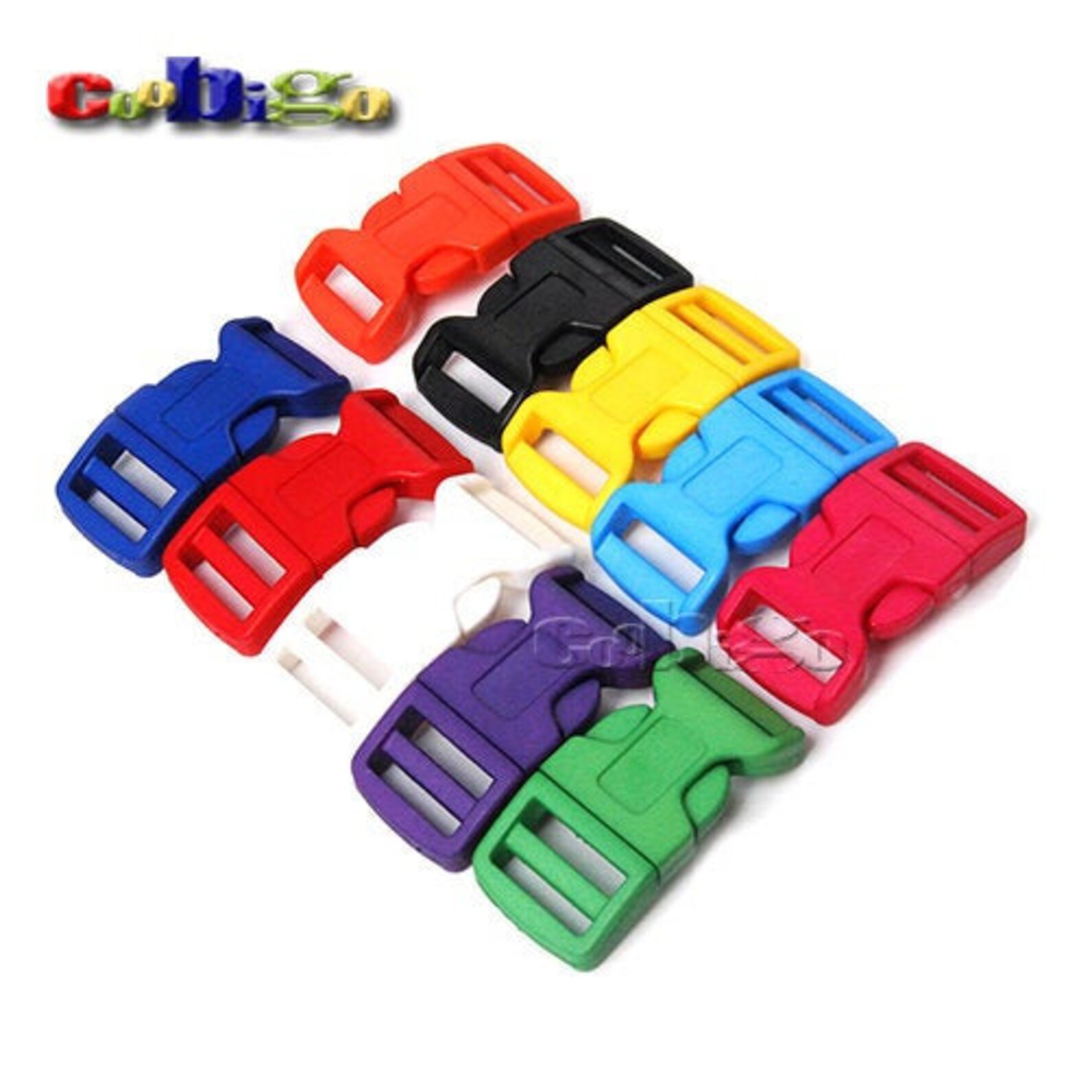 3/419mm Colorful Plastic Curved Side Release Buckles | Etsy