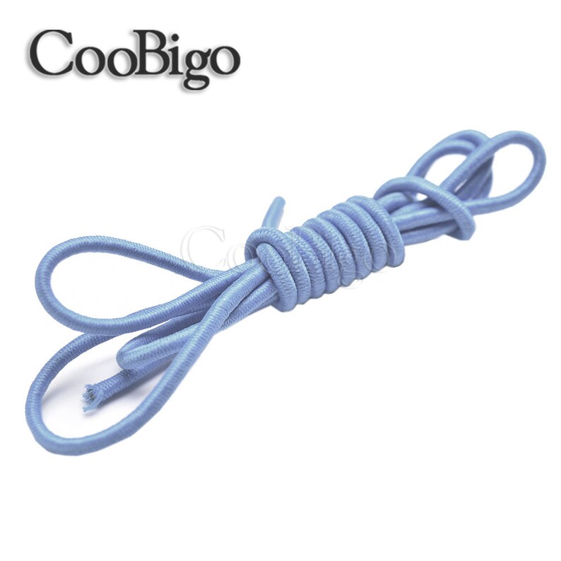 3mm Elastic Round Cord Stretch Rubber Rope Bungee Shock Cord Single ...