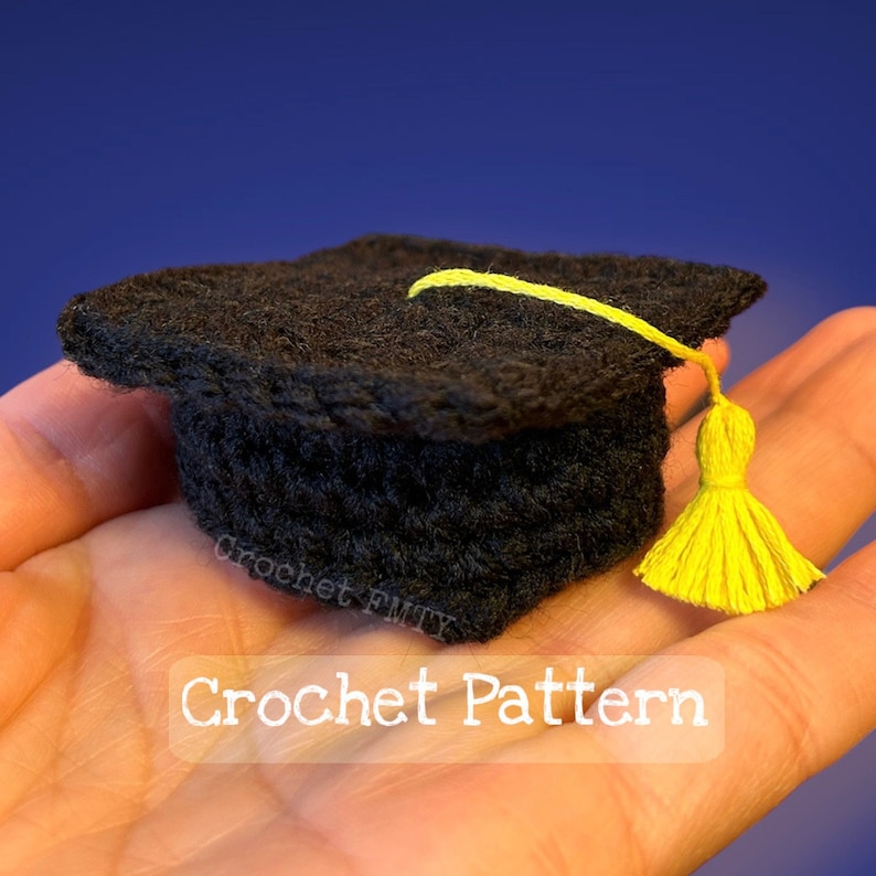 Graduation Hat, Digital Crochet Pattern - Etsy