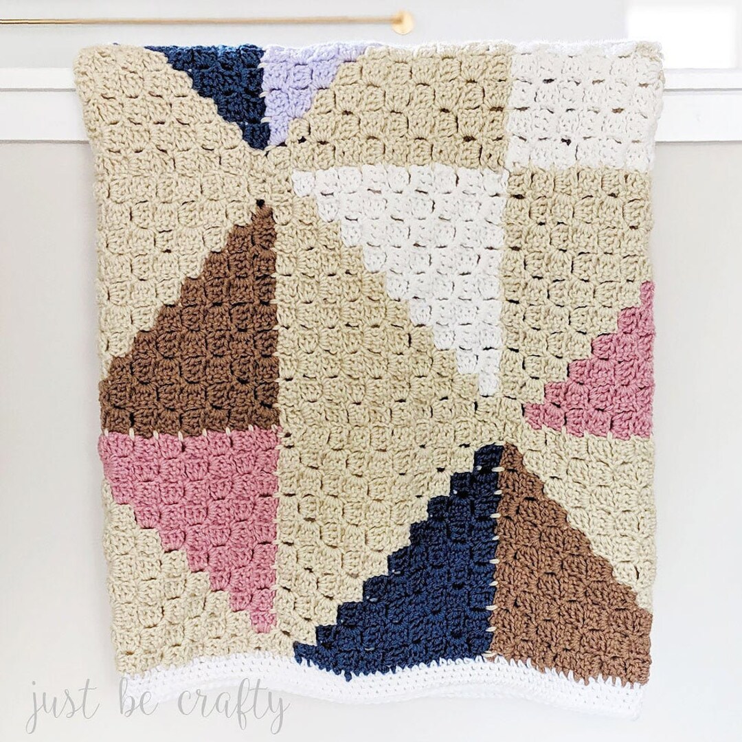 C2C Crochet Afghan Pattern: Corner-to-corner Blanket (PDF Pattern) - Etsy