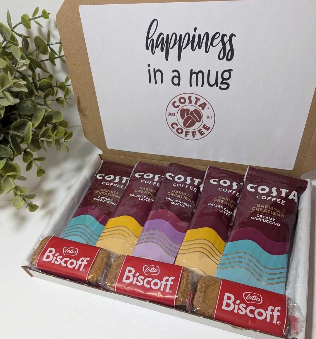 Costa Coffee Treat Box, Coffee Box, Coffee Treat Box, Hug in a Mug ...