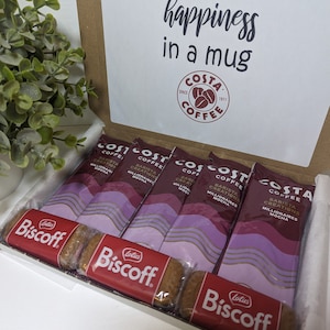 Costa Coffee Treat Box, Coffee Box, Coffee Treat Box, Hug in a Mug ...