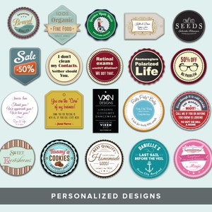 Custom Label Design, Custom Stickers Design, Branding Tag Design ...