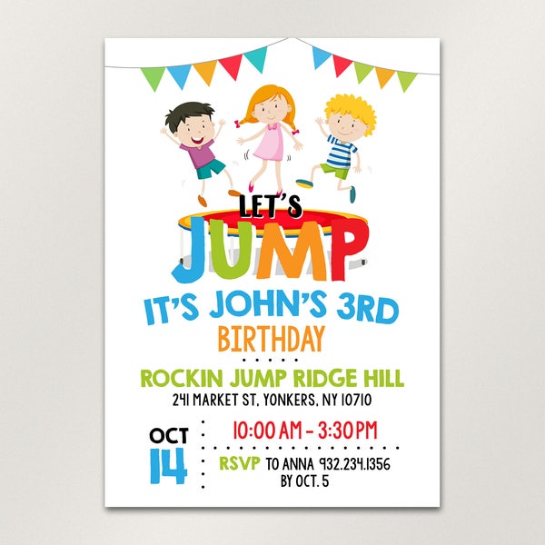 Pump It up Invitation - Etsy