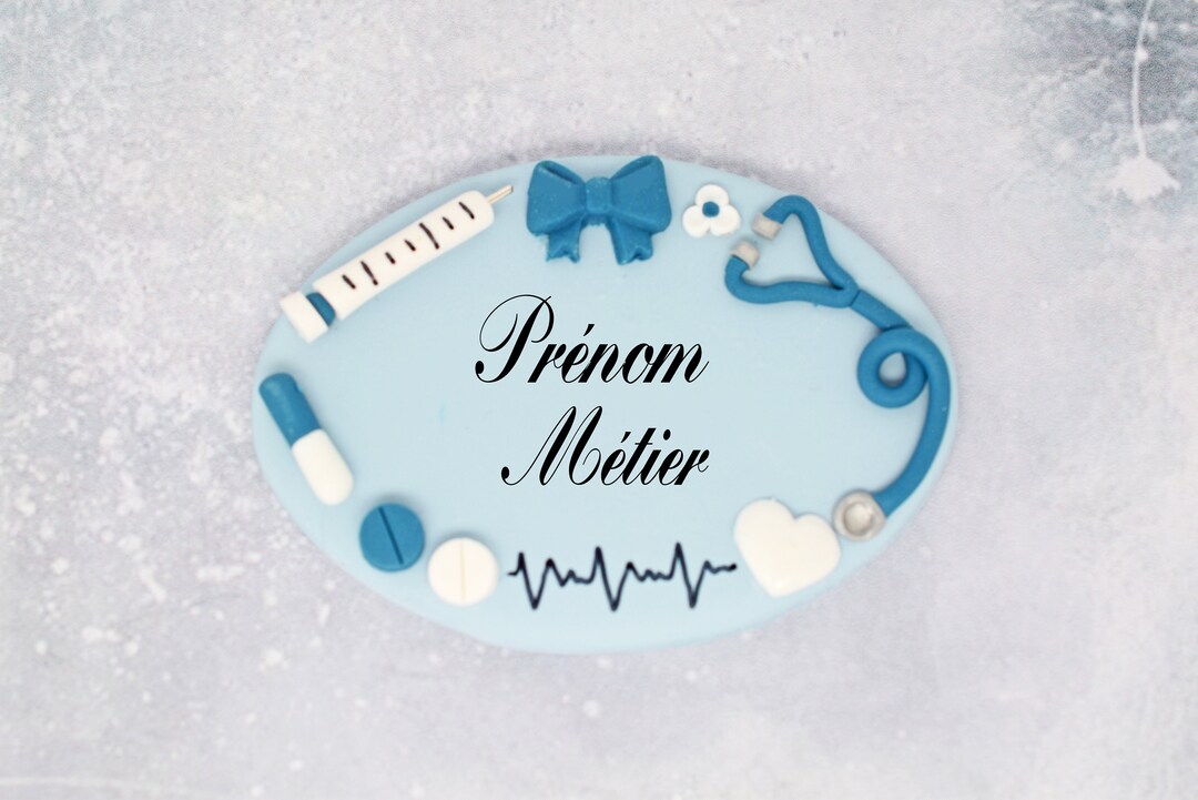 Badge infirmière - Etsy France