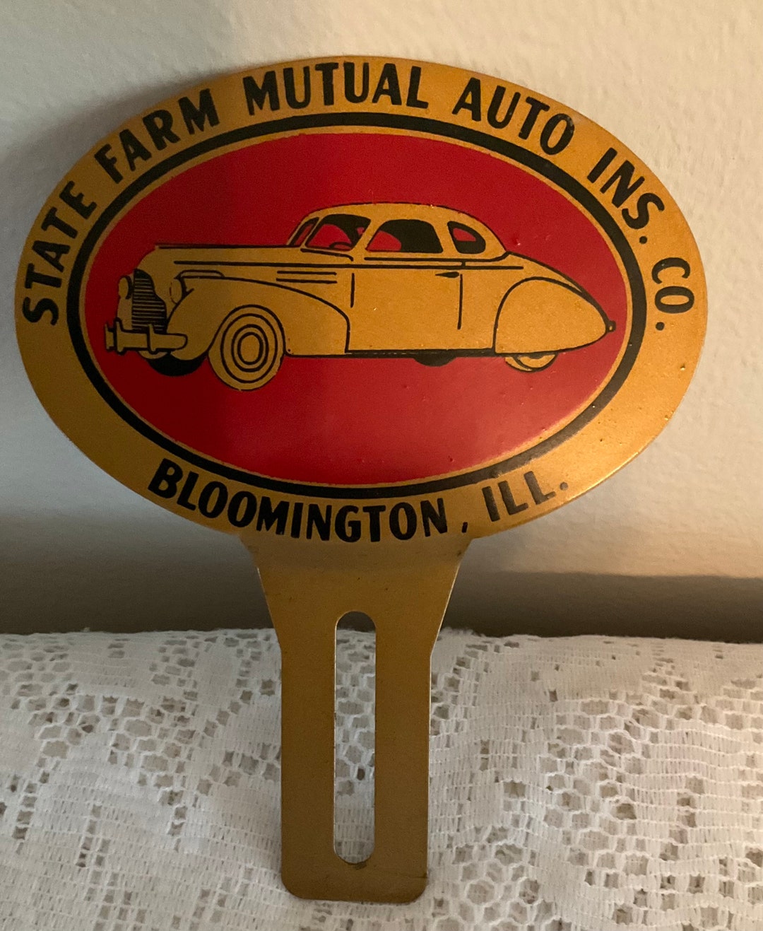 State Farm Mutual Auto Ins Co License Plate Topper, State Farm Ins ...