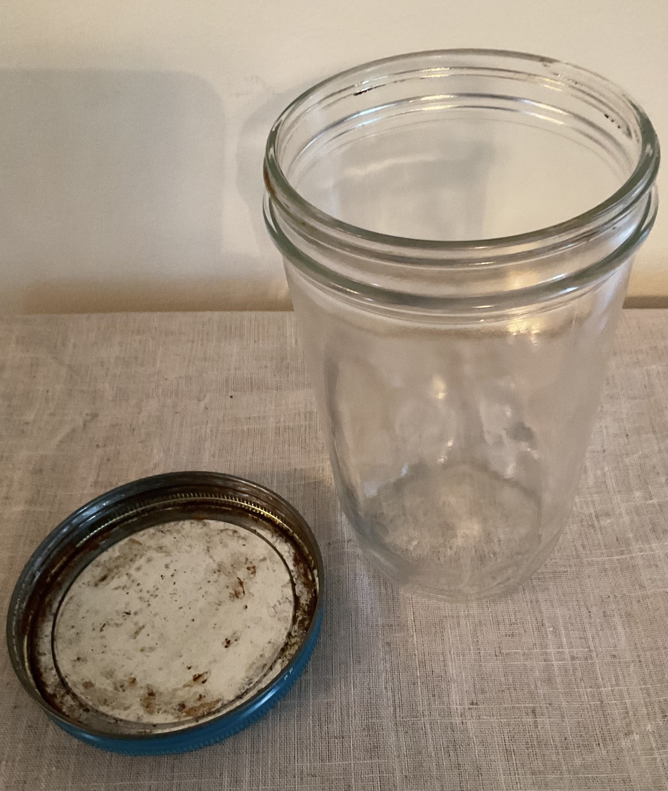 Kraft Mayonnaise Lid and Clear Glass Jar - Etsy