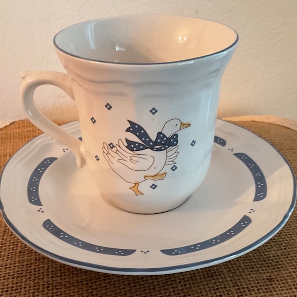 Country Goose Dinnerware - Etsy
