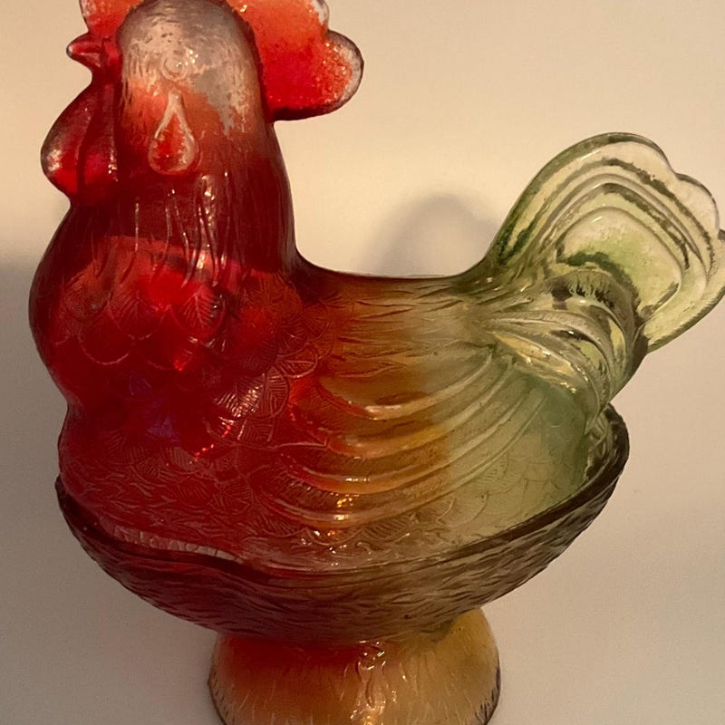 Rooster Candy Dish - Etsy