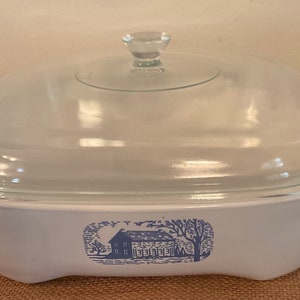 Corning Ware Colonial House Browning Skillet With Lid - Etsy