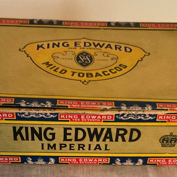 King Edward Cigar Box - Etsy