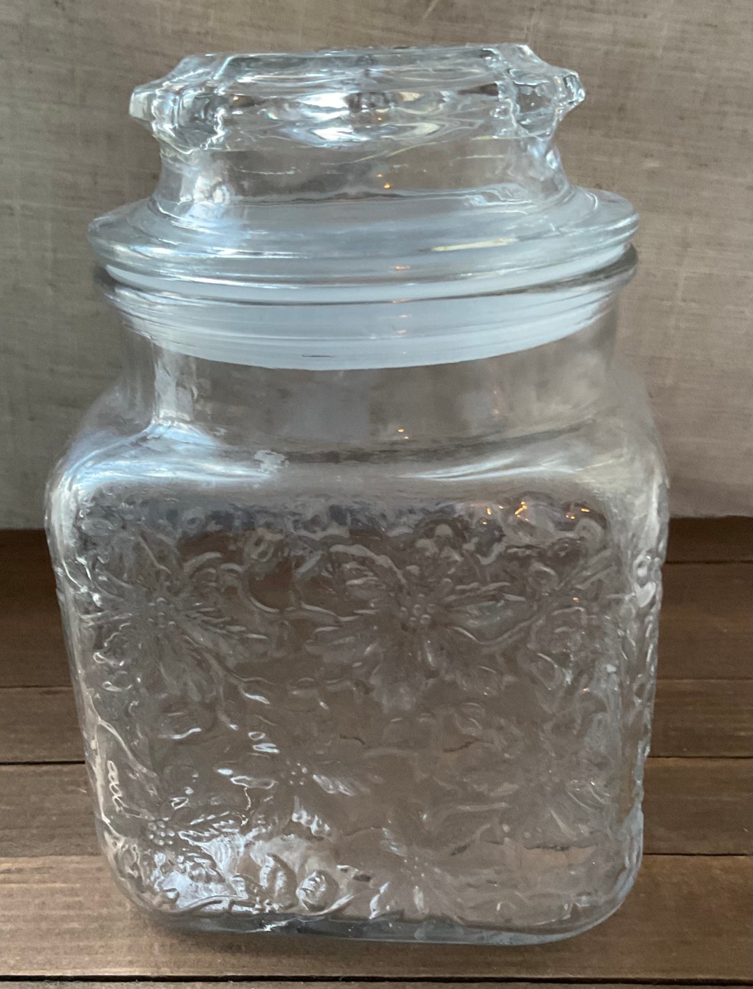 Princess House Fantasia Canister Candy, Coffee Jar - Etsy