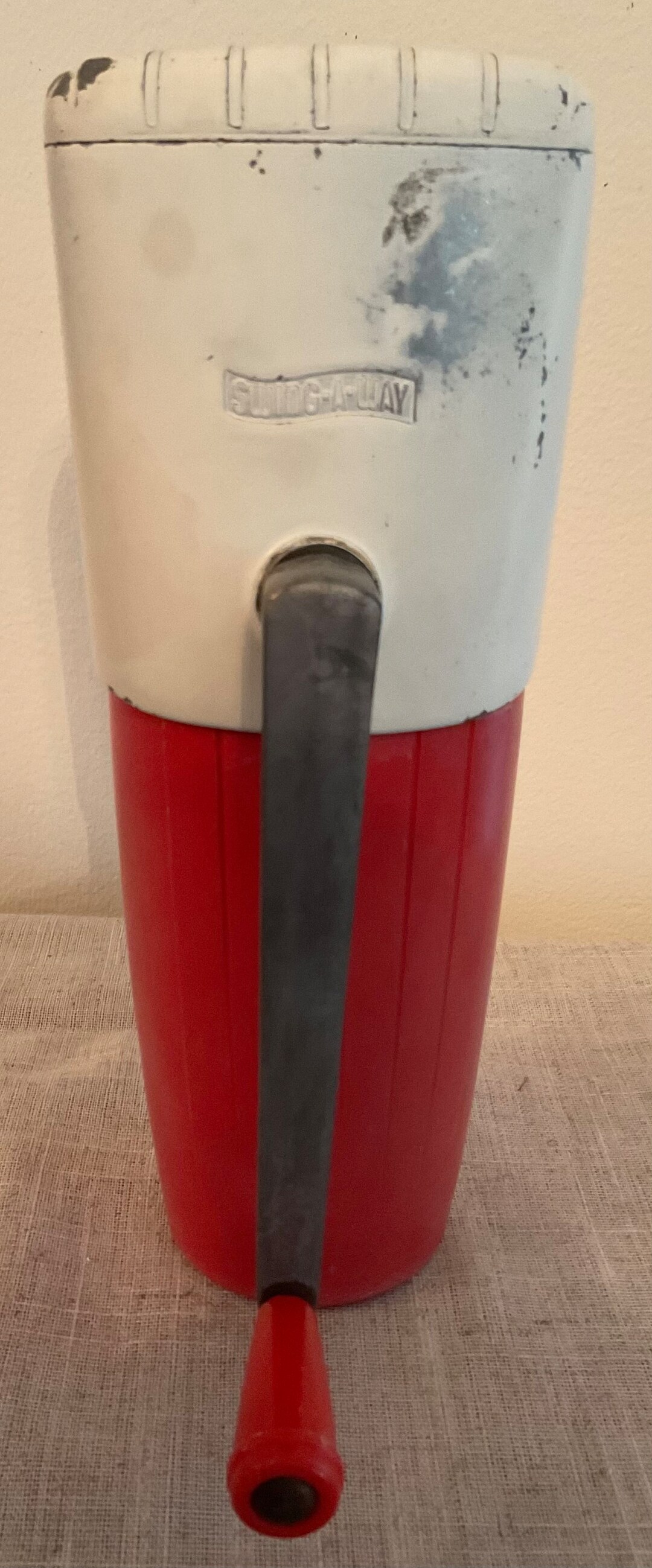 Swing A-way Red, White Ice Crusher, Wall Mounted Crusher , Stand Alone ...