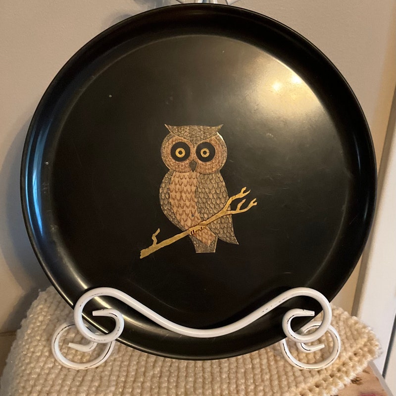 Owl Serving Tray - Etsy