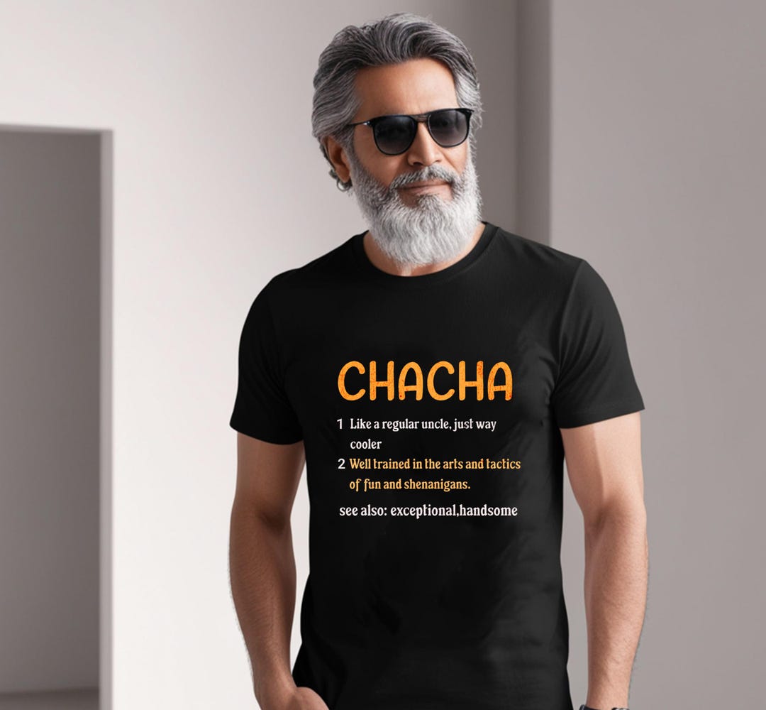 Cha-cha Cool Shirt, Chacha Shirt, Grandpa Gift, Valentine Gifts Shirt ...