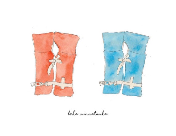 Vintage Life Vests | Etsy