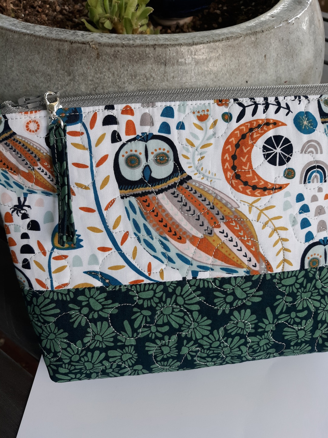 Wisdom Fabric Pouch. Keep Your Personal Items Organized With Our ...