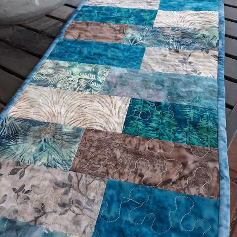 Batik Table Runner - Etsy