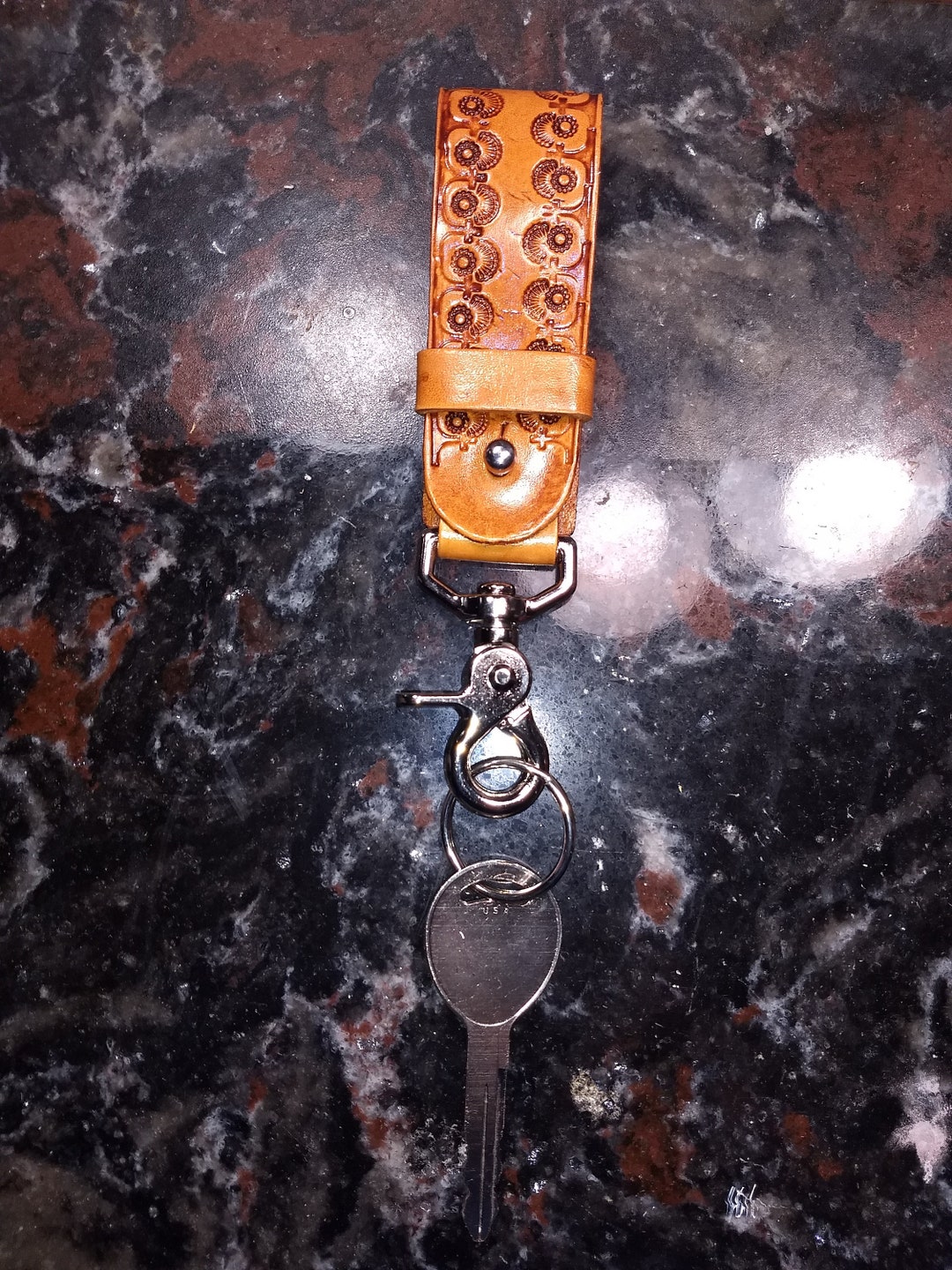 Belt Key Ring - Etsy
