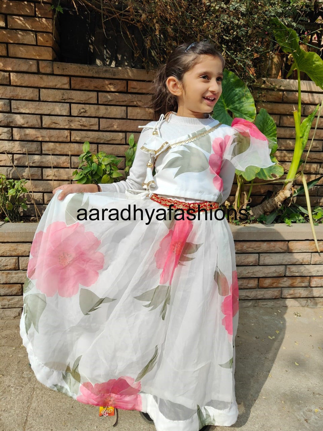 Beautiful Indian Girls Lehenga Choli, Ethnic Wear, Ghagra Choli for ...