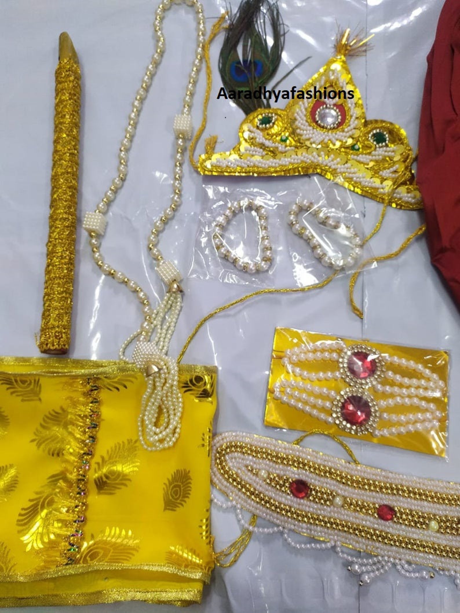 Beautiful Indian Traditional Krishna Dress for Kids Kanha | Etsy