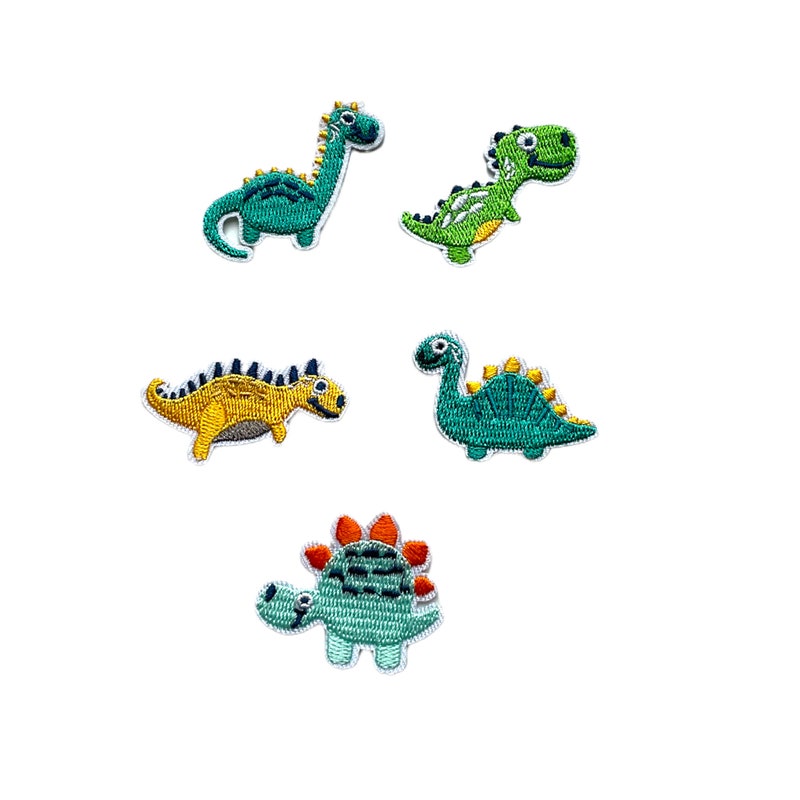 Crochet Dinosaur Applique - Etsy