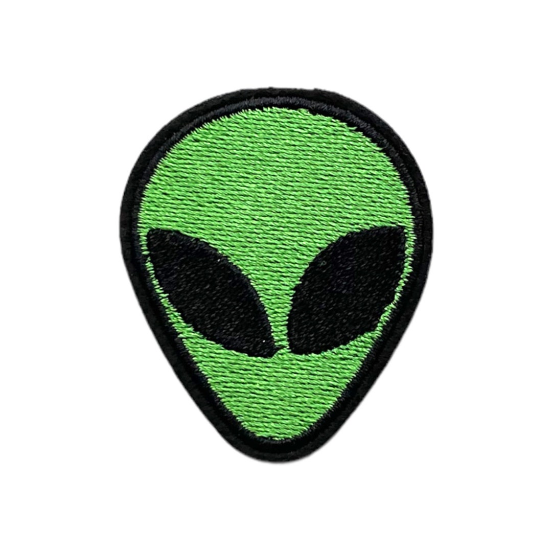 Alien, Alien Patch, Iron on Patch, Embroidery Patch, Extra Terrestrial ...