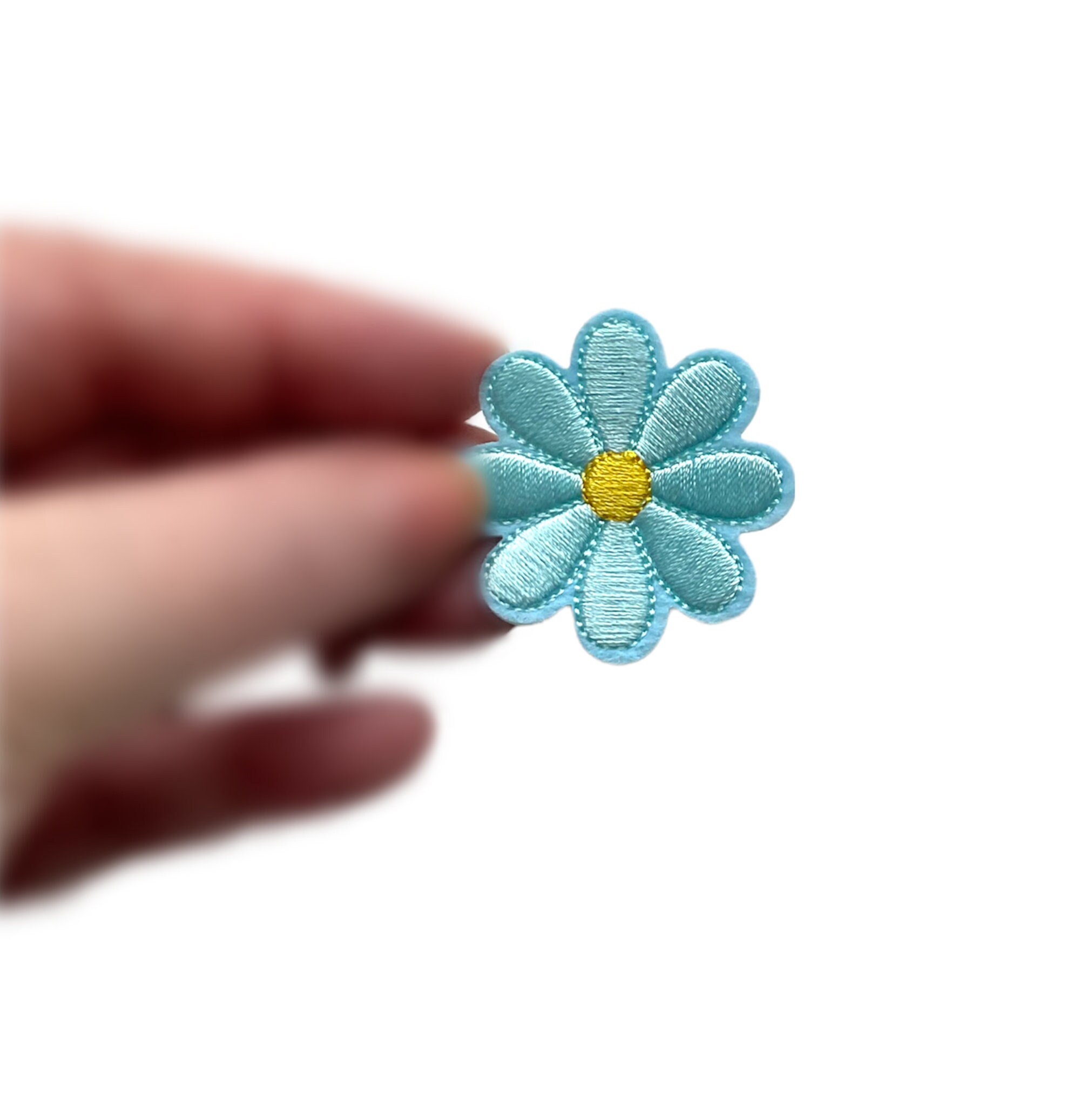 Flower Patch Daisy Sewing Patch Embroidery Patch Iron On - Etsy