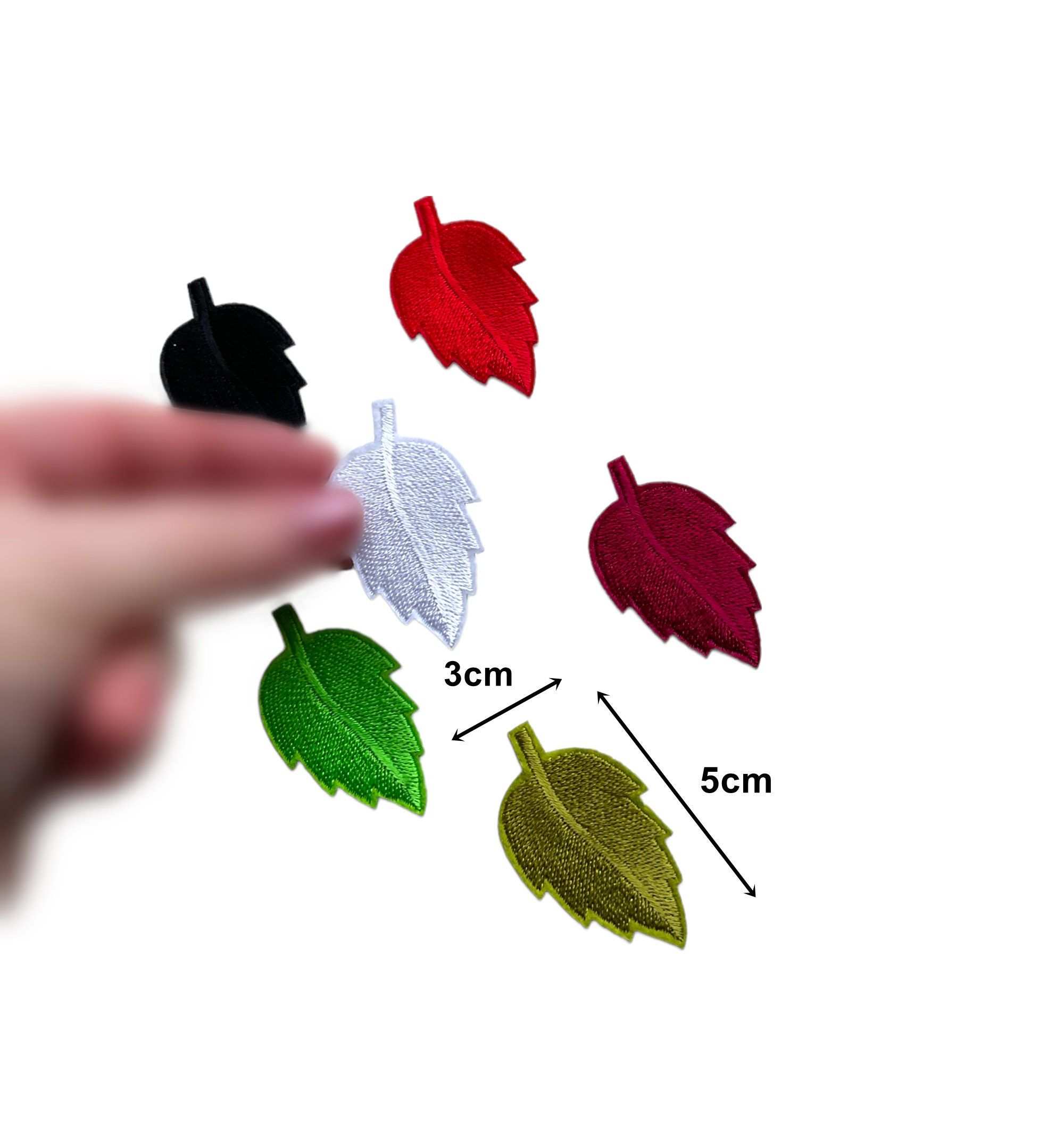 Leaf Patches Leaves Embroidery Leaves Leaf Leaf Patch - Etsy