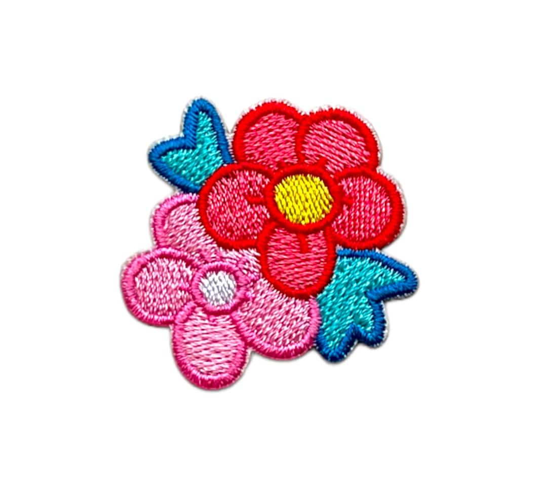 Flower Bouquet, Flower Patch, Sticker, Embroidery Patch, Daisy Patch, Daisies, Flowers, Tiny ...